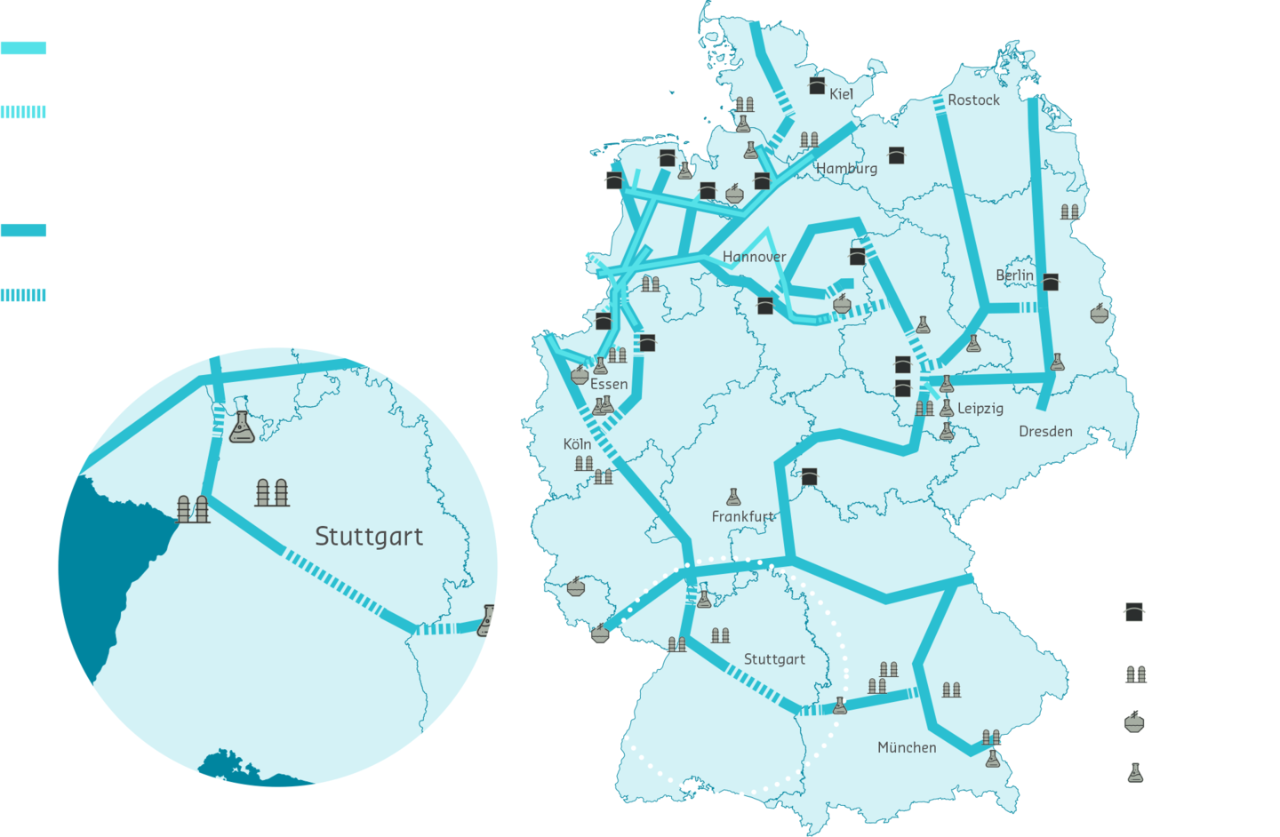 Wasserstoff für Baden-Württemberg: Wir informieren über unsere Arbeit